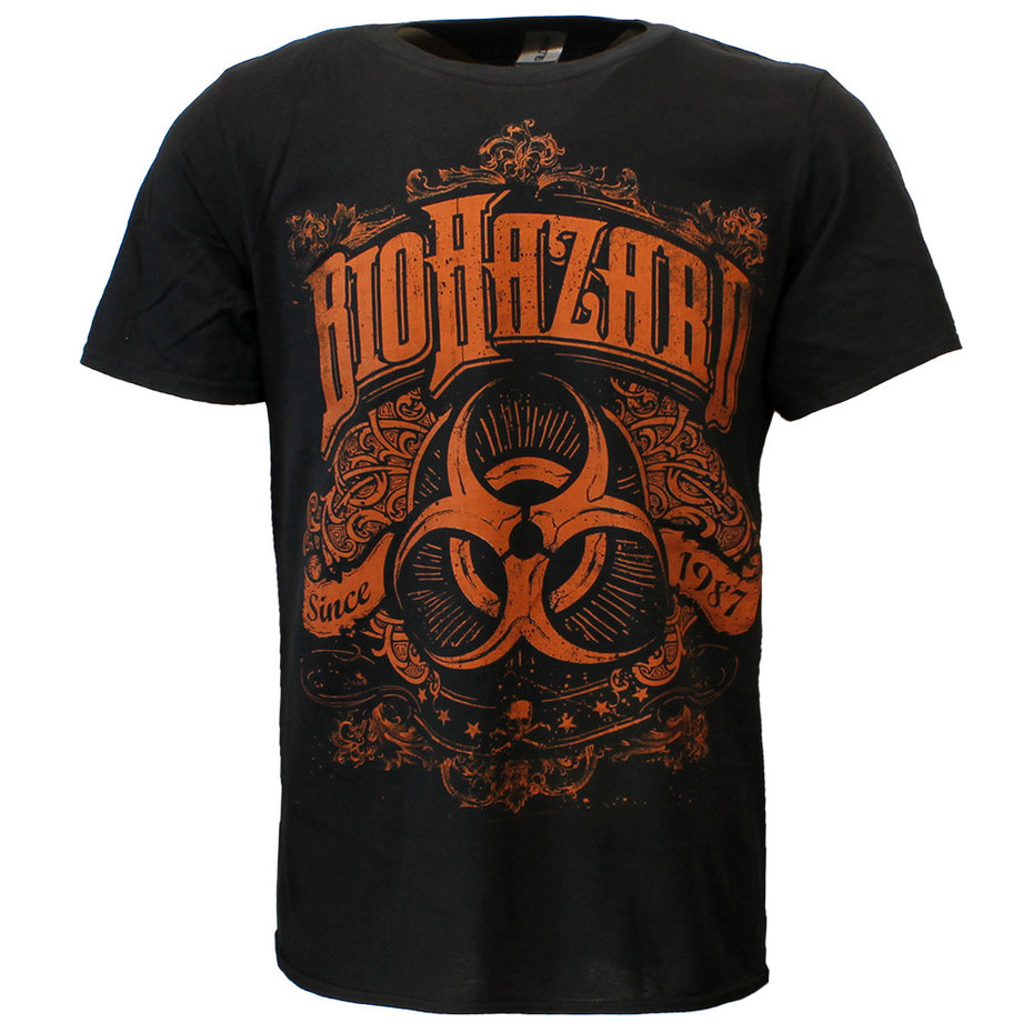 Biohazard Since 1987 T-Shirt - Official Merchandise - Popmerch.com