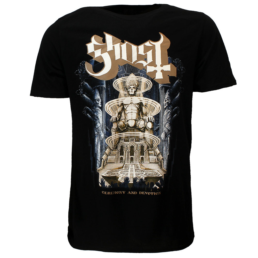 Ghost Ceremony & Devotion T-Shirt - Officiële Merchandise - Popmerch.com