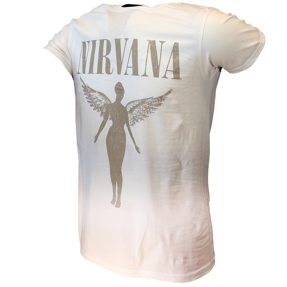 Nirvana In Utero Tour T-Shirt - Official Merchandise - Popmerch.com