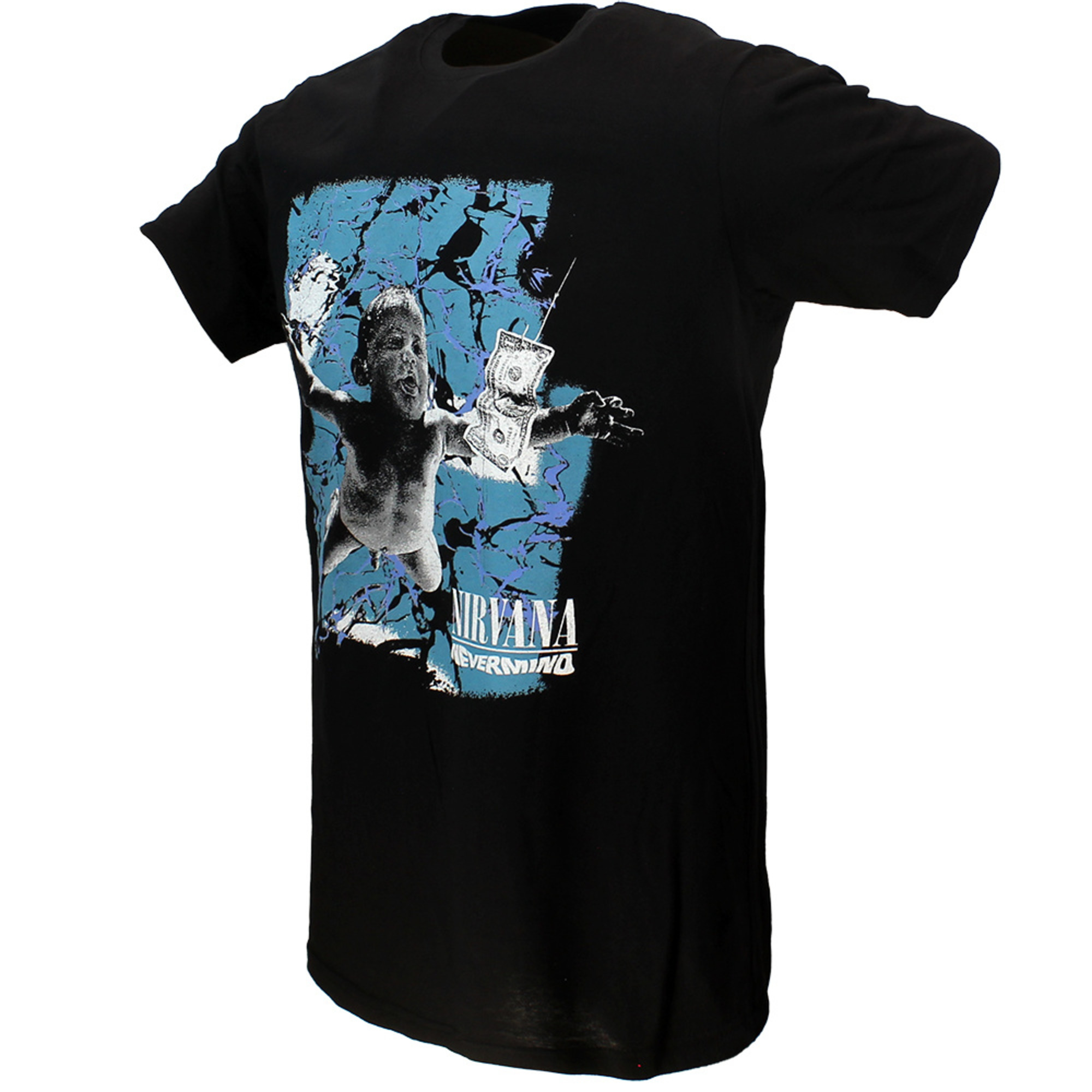 Nirvana Cracked Nevermind Cover T-Shirt - Officiële Merchandise ...