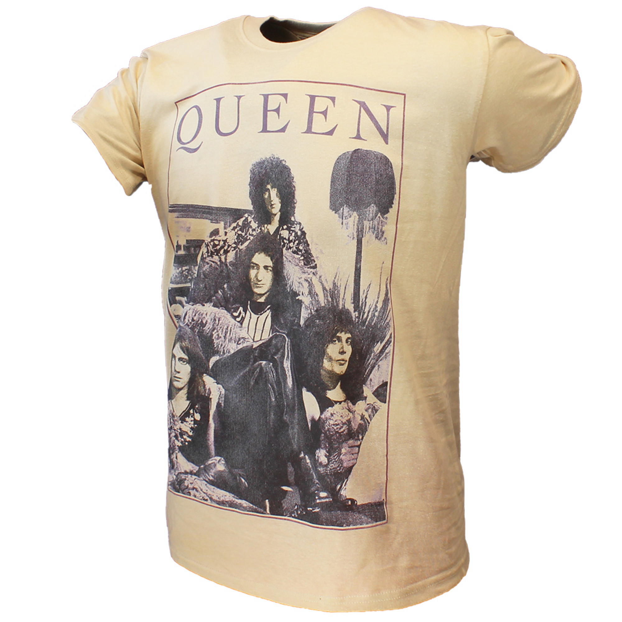 Queen Vintage Frame T-Shirt - Official Merchandise - Popmerch.com