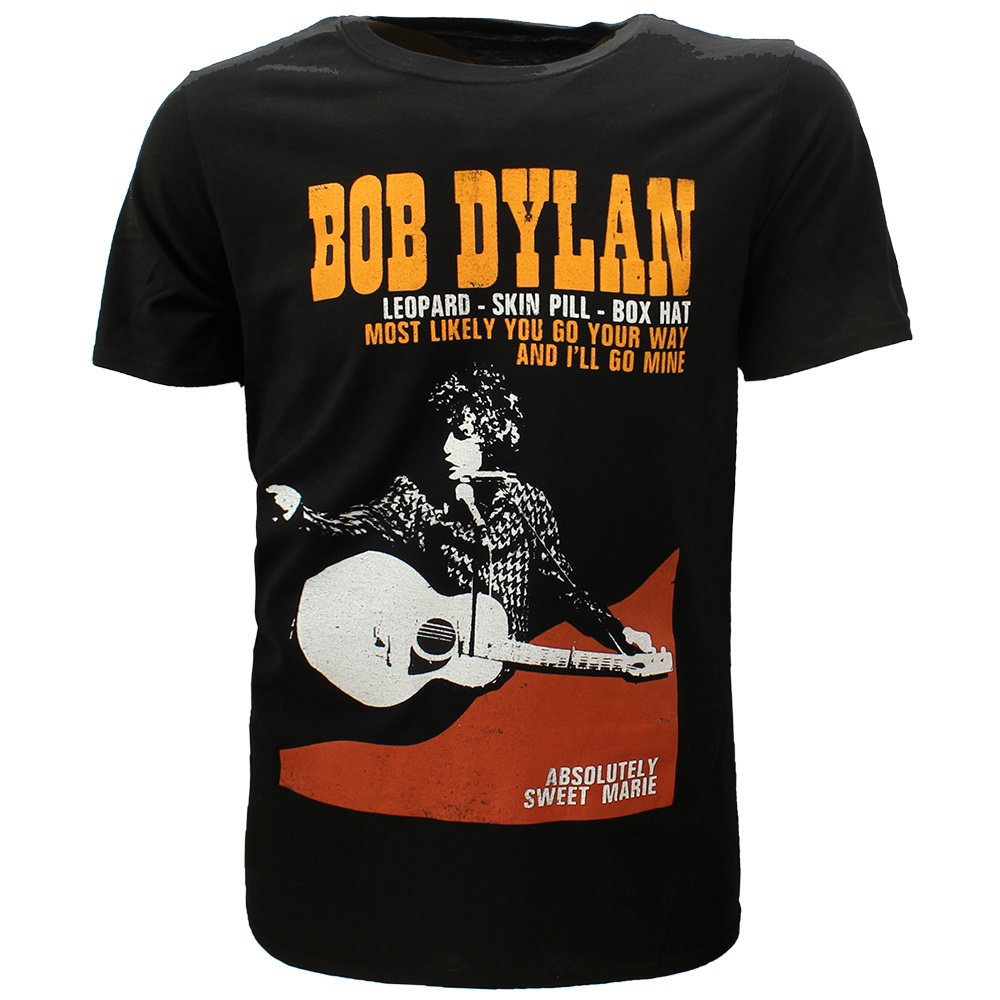 Bob Dylan Sweet Marie T-Shirt Officiële Band Merchandise - Popmerch.com
