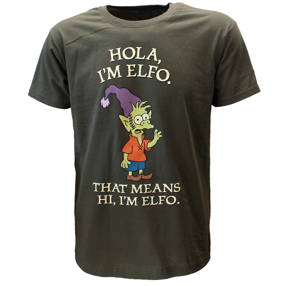 Disenchantment Hola I'm Elfo T-Shirt - Official Merchandise - Popmerch.com