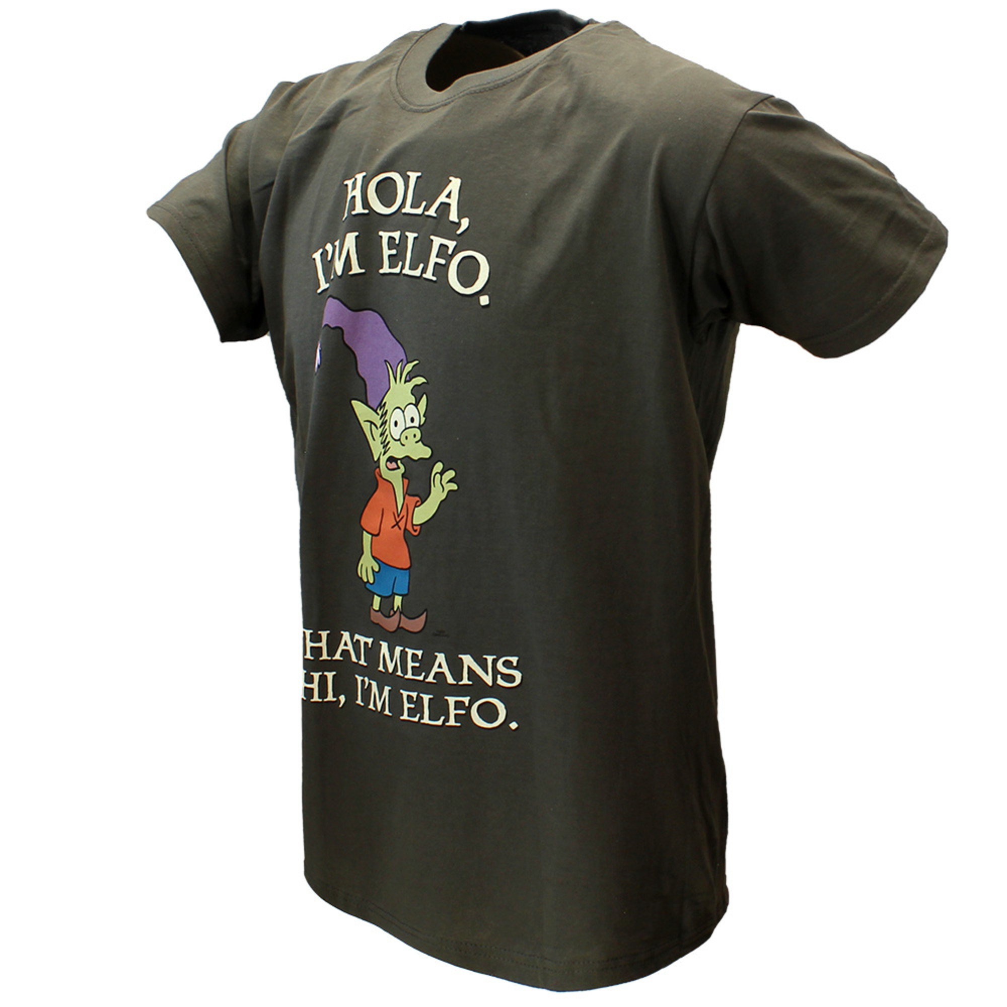Disenchantment Hola I'm Elfo T-Shirt - Official Merchandise - Popmerch.com