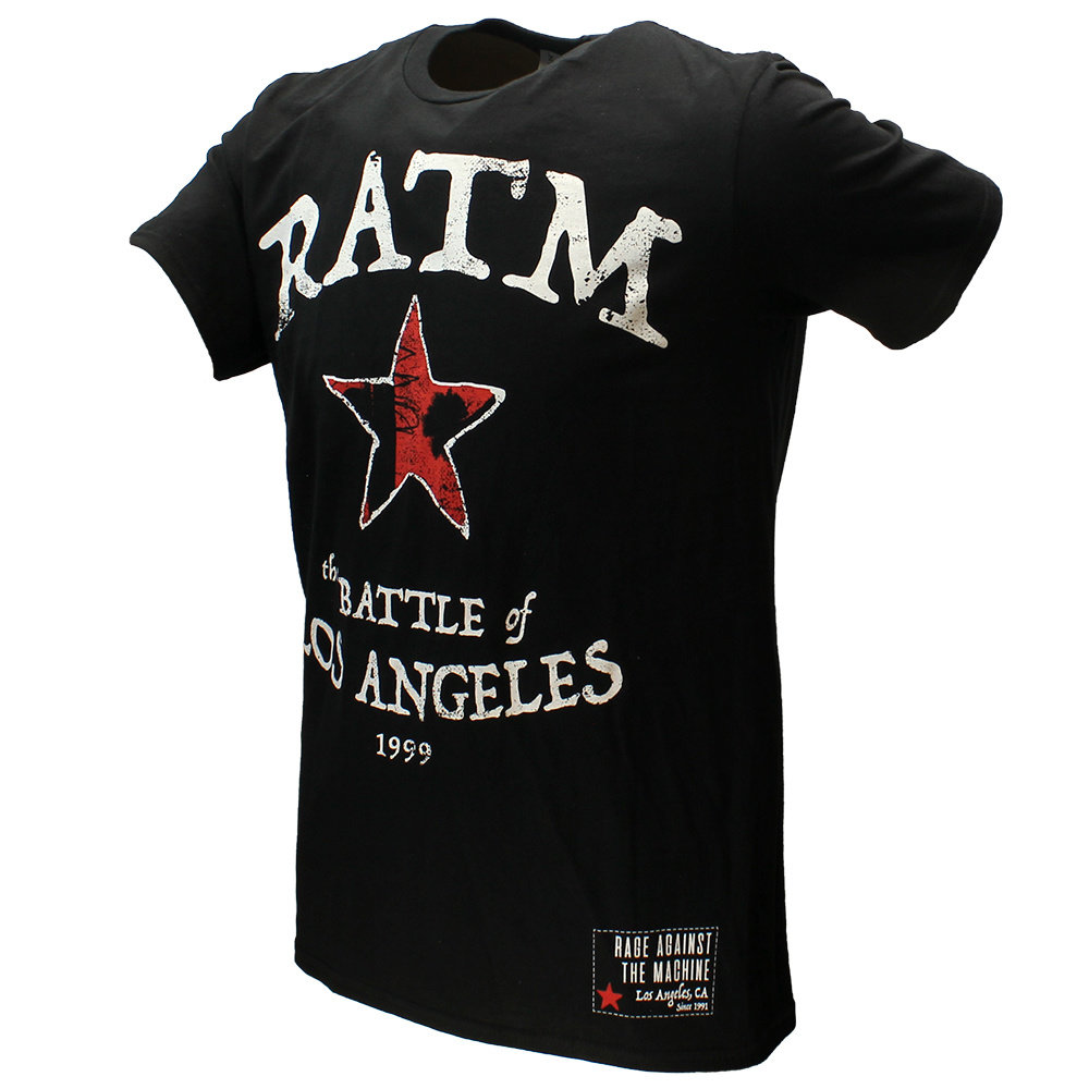 Rage Against The Machine Battle Star T-Shirt - Official Merchandise ...