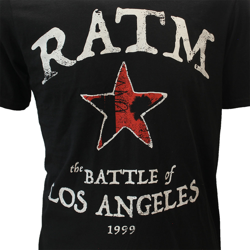 Rage Against The Machine Battle Star T-Shirt - Official Merchandise ...
