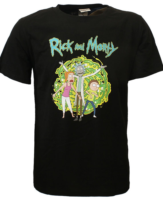 Rick and Morty Rick Morty Summer Portal T-Shirt - Official Merchandise ...