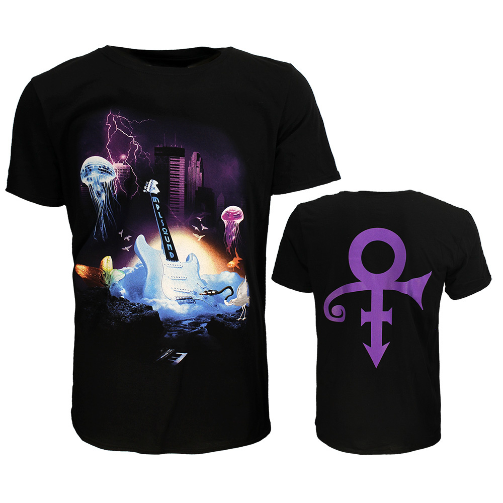 Prince Lotus Flower T-Shirt - Official Merchandise - Popmerch.com