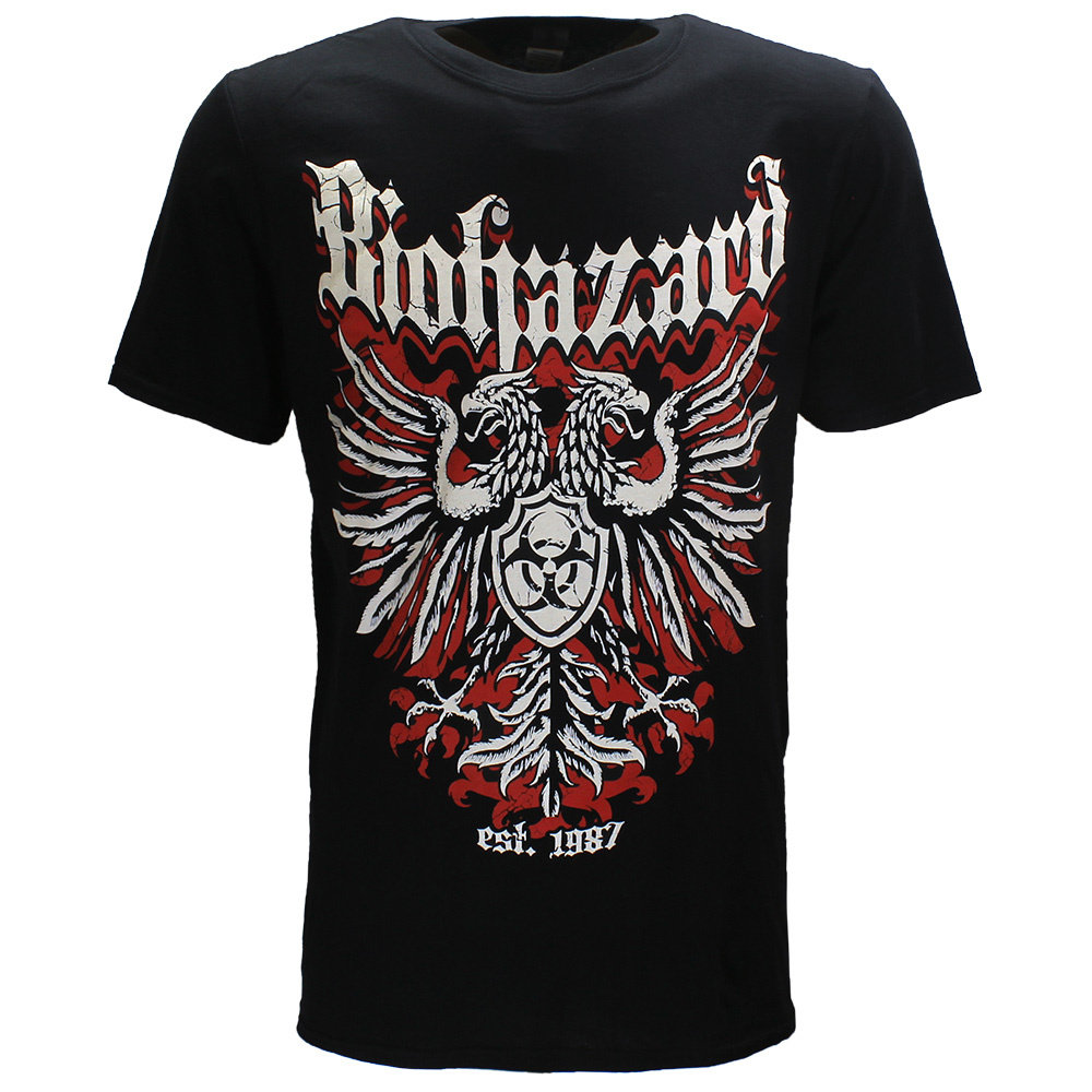 Biohazard Crest T-Shirt - Officiële Merchandise - Popmerch.com