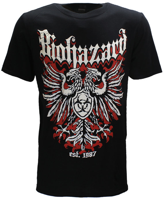 Biohazard Since 1987 T-Shirt - Official Merchandise - Popmerch.com