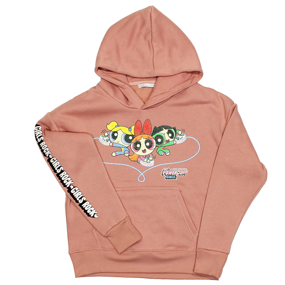 Powerpuff Girls Women's Hoodie Sweater Sweater Pink - Official ...