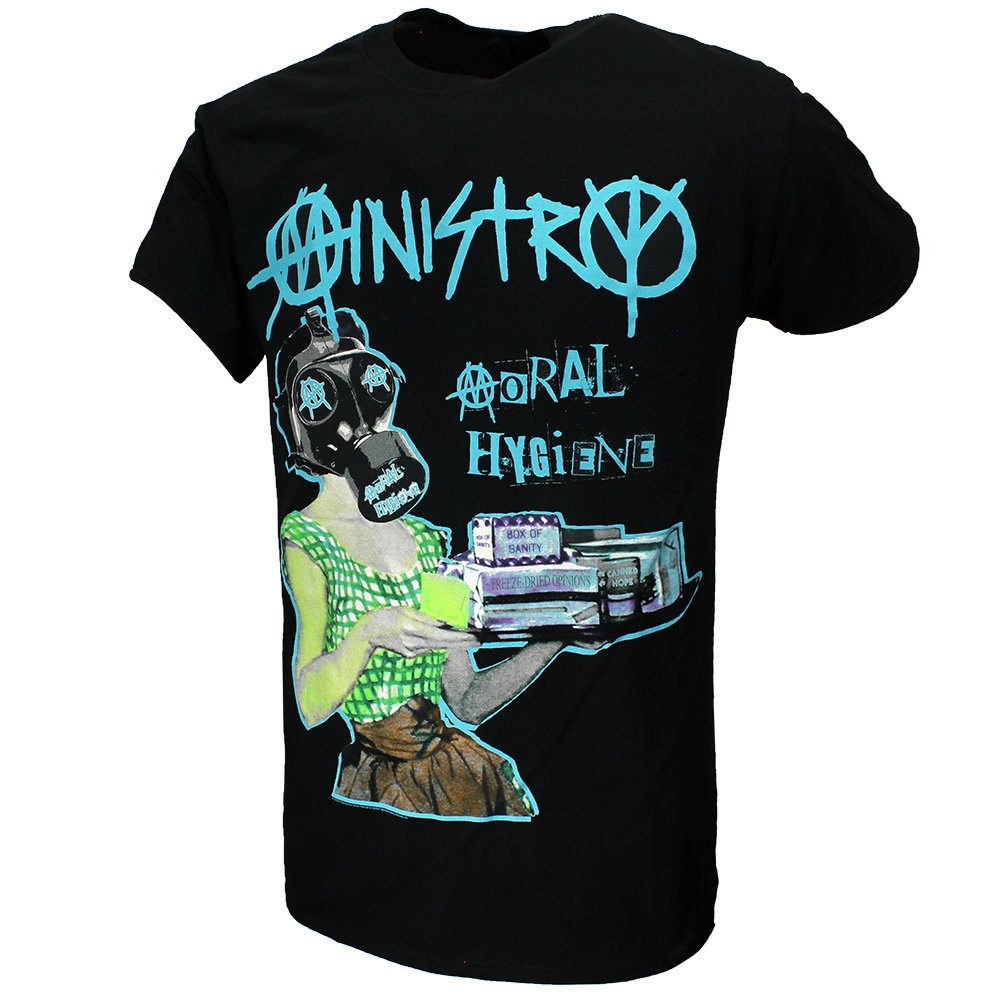 Ministry Moral Hygiene Gasmask T-Shirt - Official Merchandise ...