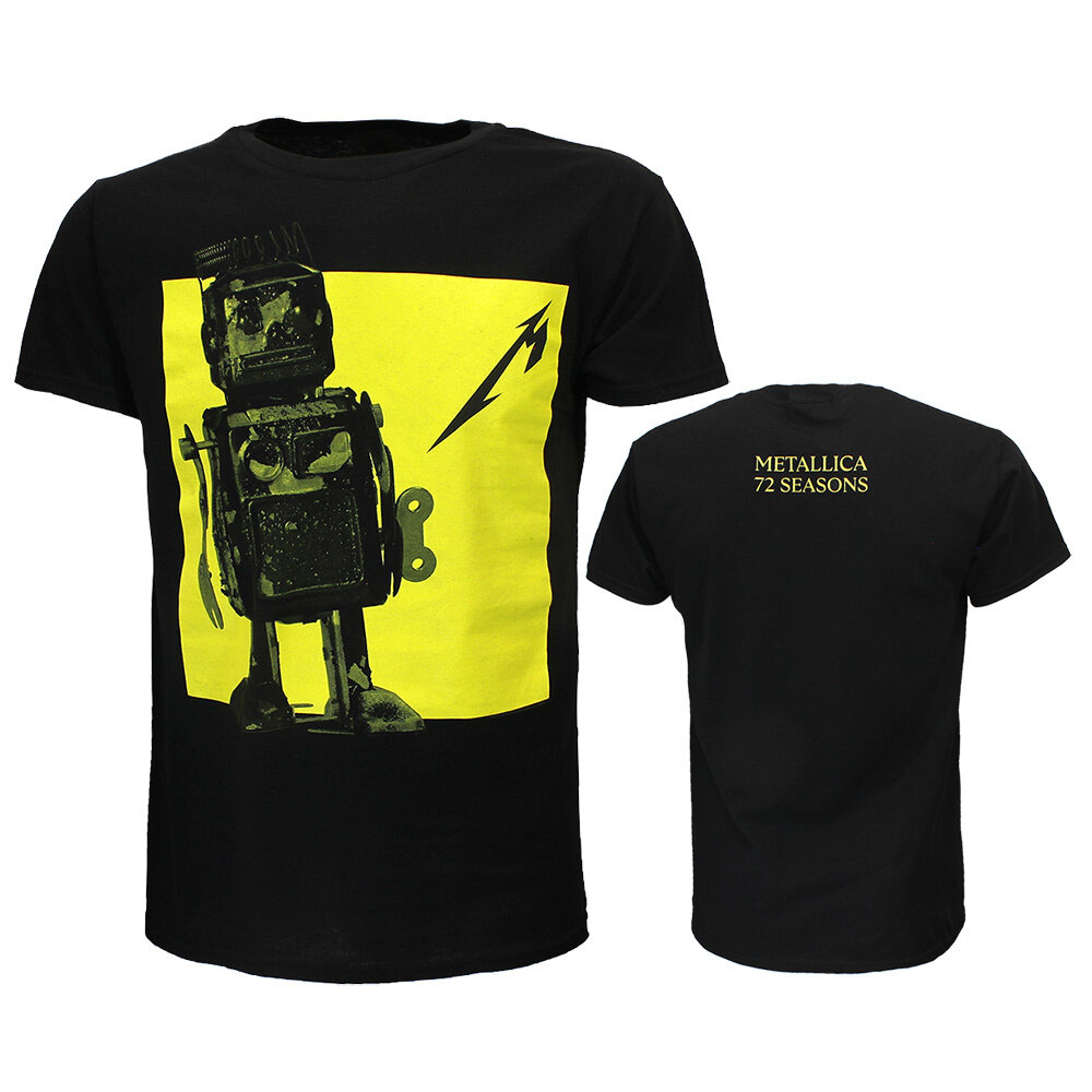 Metallica 72 Seasons Burnt Robot T-Shirt - Official Merchandise ...