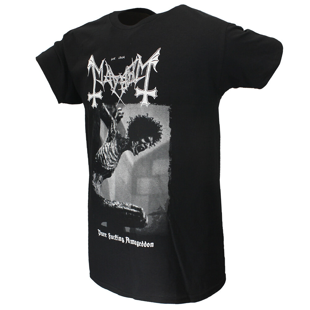 Mayhem Pure Fucking Armageddon T-Shirt - Official Merchandise ...