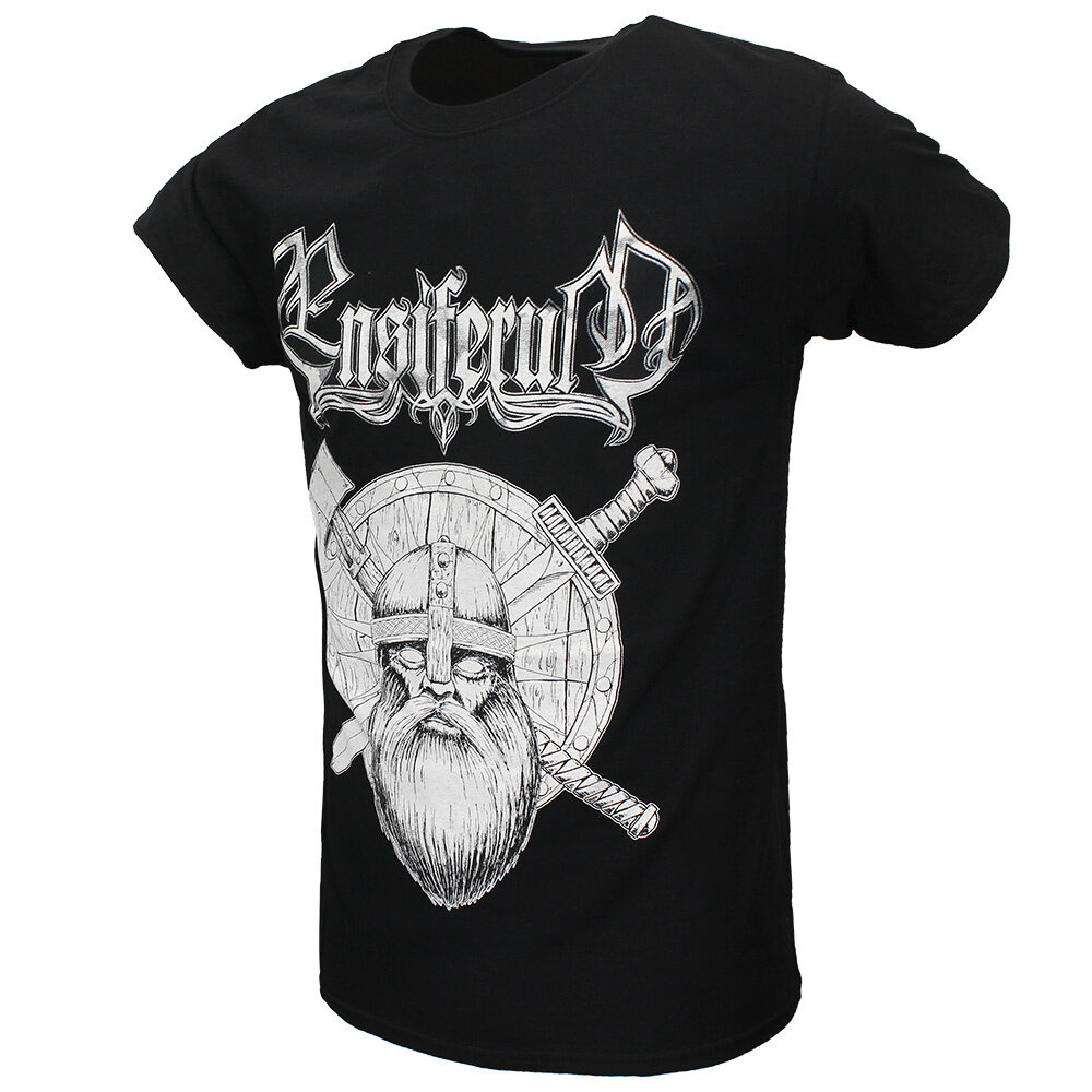 Ensiferum Sword and Ax Viking T-Shirt - Official Merchandise - Popmerch.com