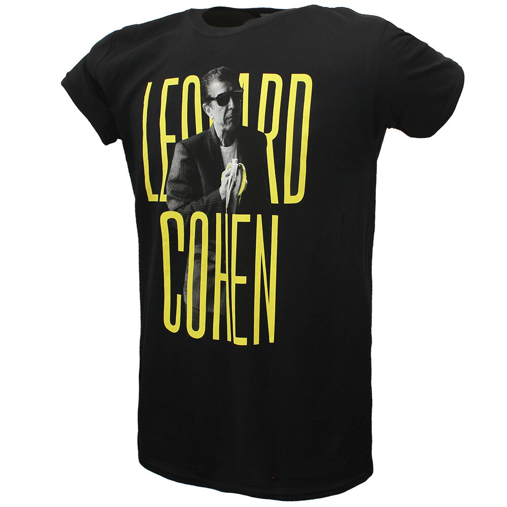 Leonard Cohen Banana T-Shirt - Official Merchandise - Popmerch.com