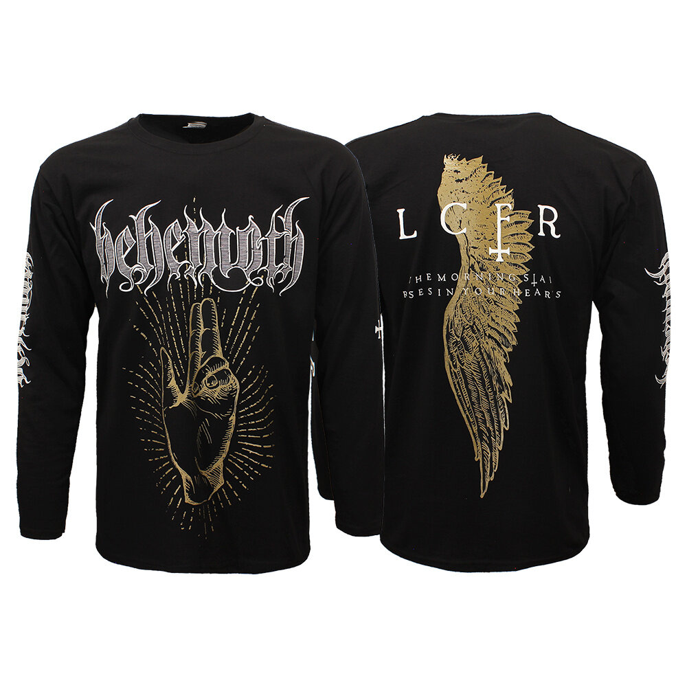 Behemoth Lucifer Longsleeve T-Shirt - Officiële Merchandise - Popmerch.com