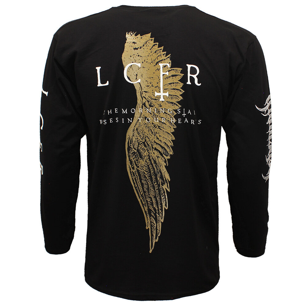 Behemoth Lucifer Longsleeve T-Shirt - Officiële Merchandise - Popmerch.com