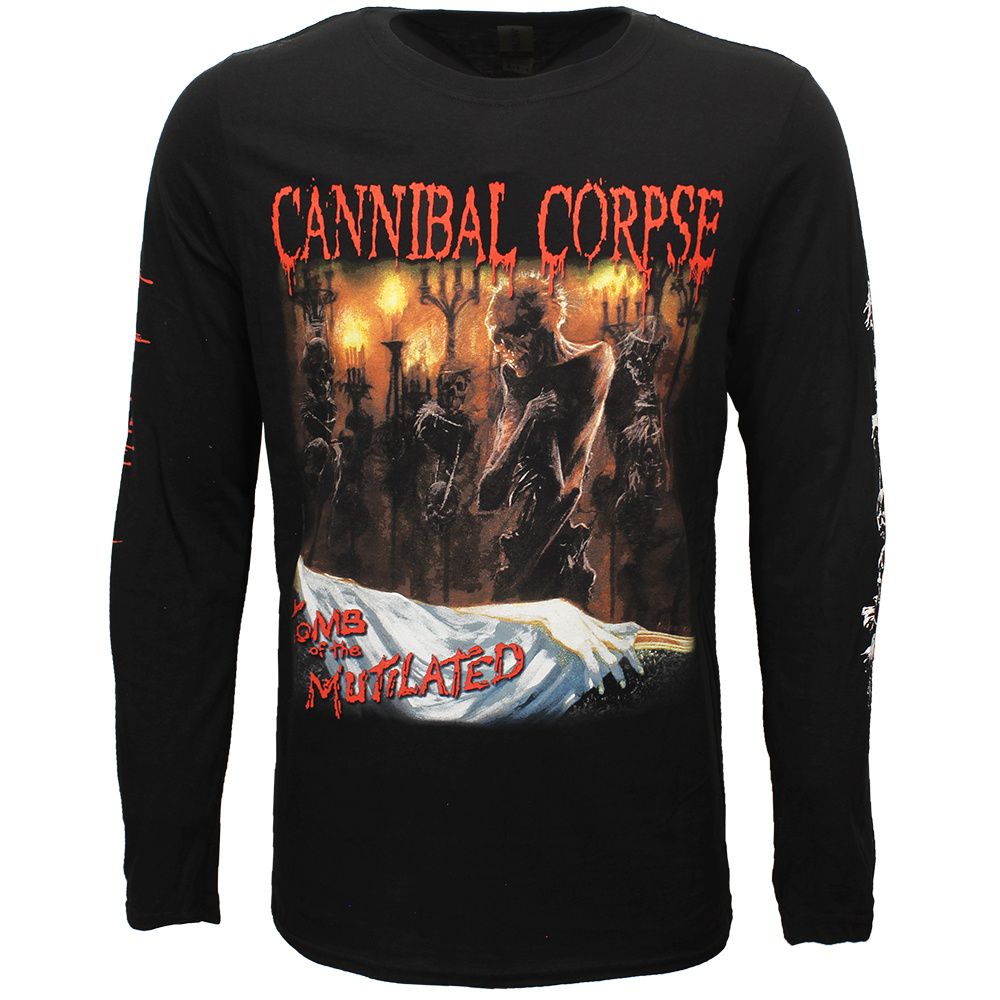 Cannibal Corpse Tomb of the Mutilated Longsleeve T-Shirt - Popmerch.com