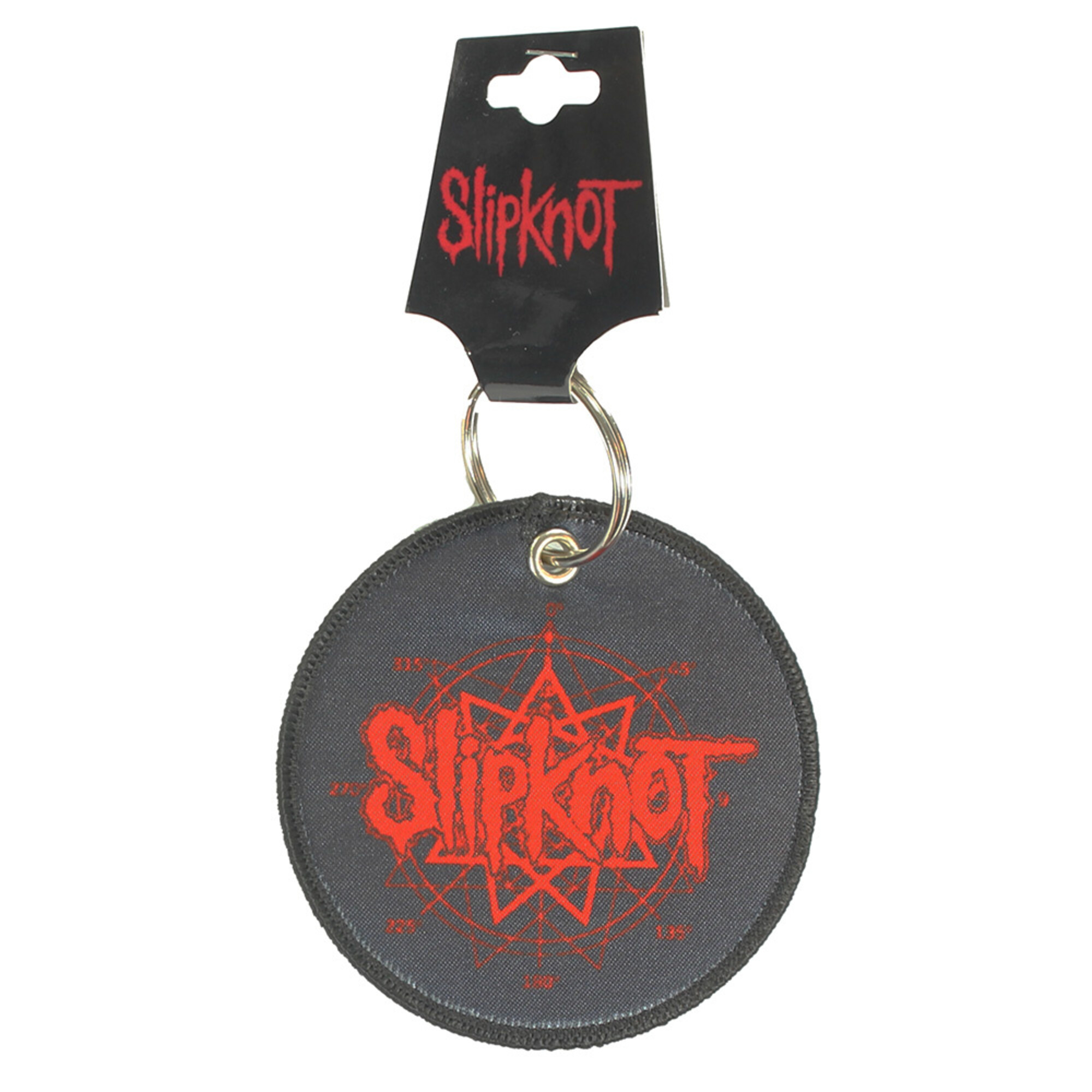 Slipknot Nonagram Sleutelhanger Officiële Band Merchandise ♫ - Popmerch.com