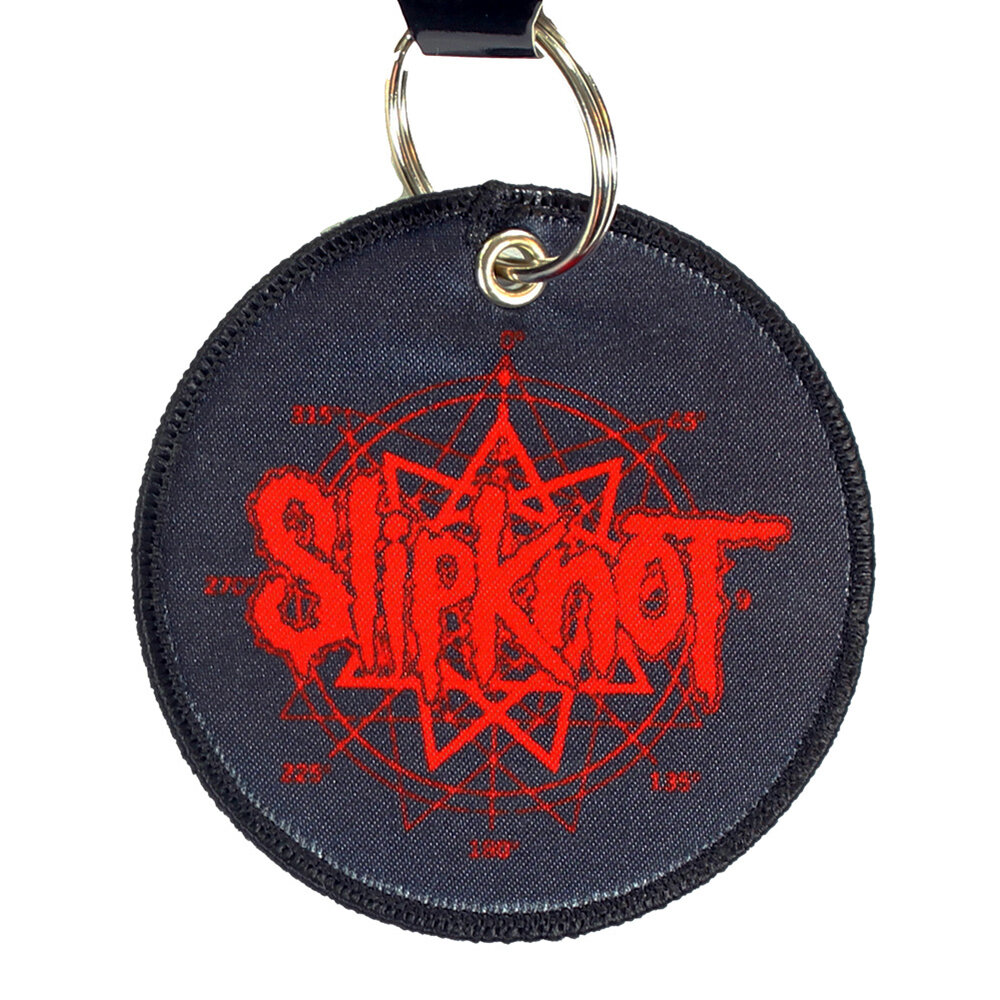 Slipknot Nonagram Sleutelhanger Officiële Band Merchandise ♫ - Popmerch.com