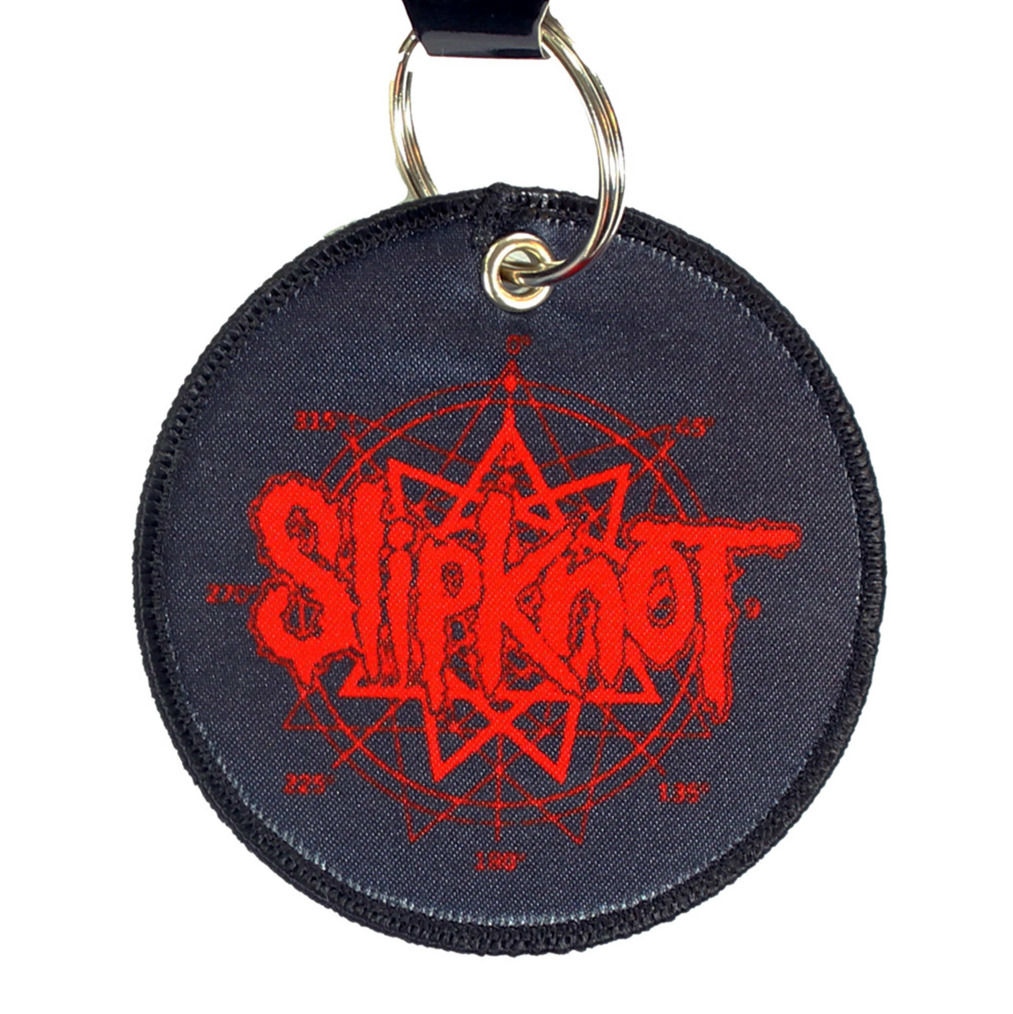 Slipknot Nonagram Keychain Official Band Merchandise ♫ - Popmerch.com
