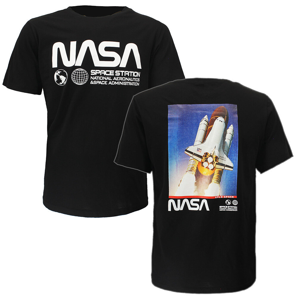 NASA Planets Logo x Space Shuttle Endeavor T-Shirt - Official ...