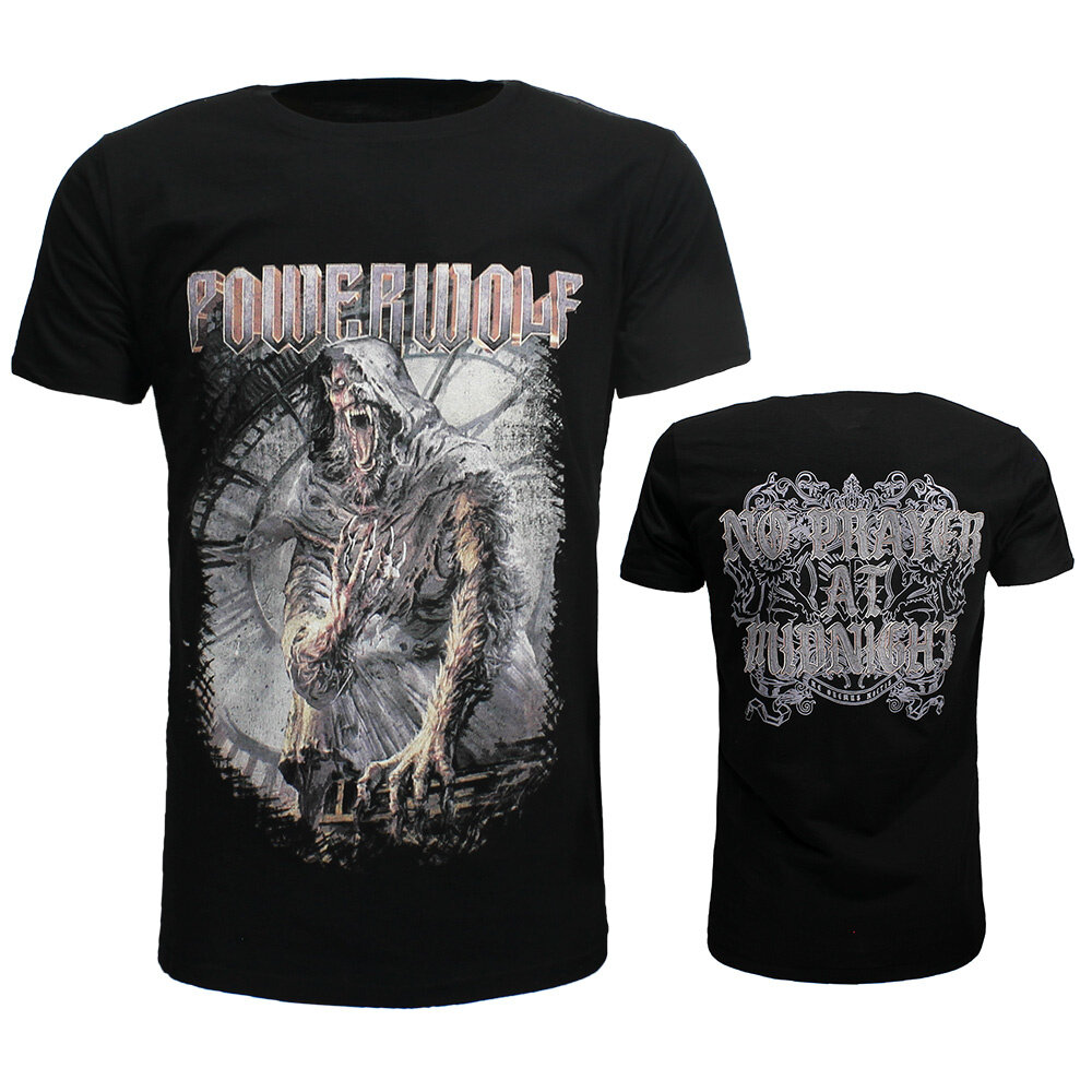 Powerwolf No Prayer At Midnight T-Shirt - Official Merchandise ...