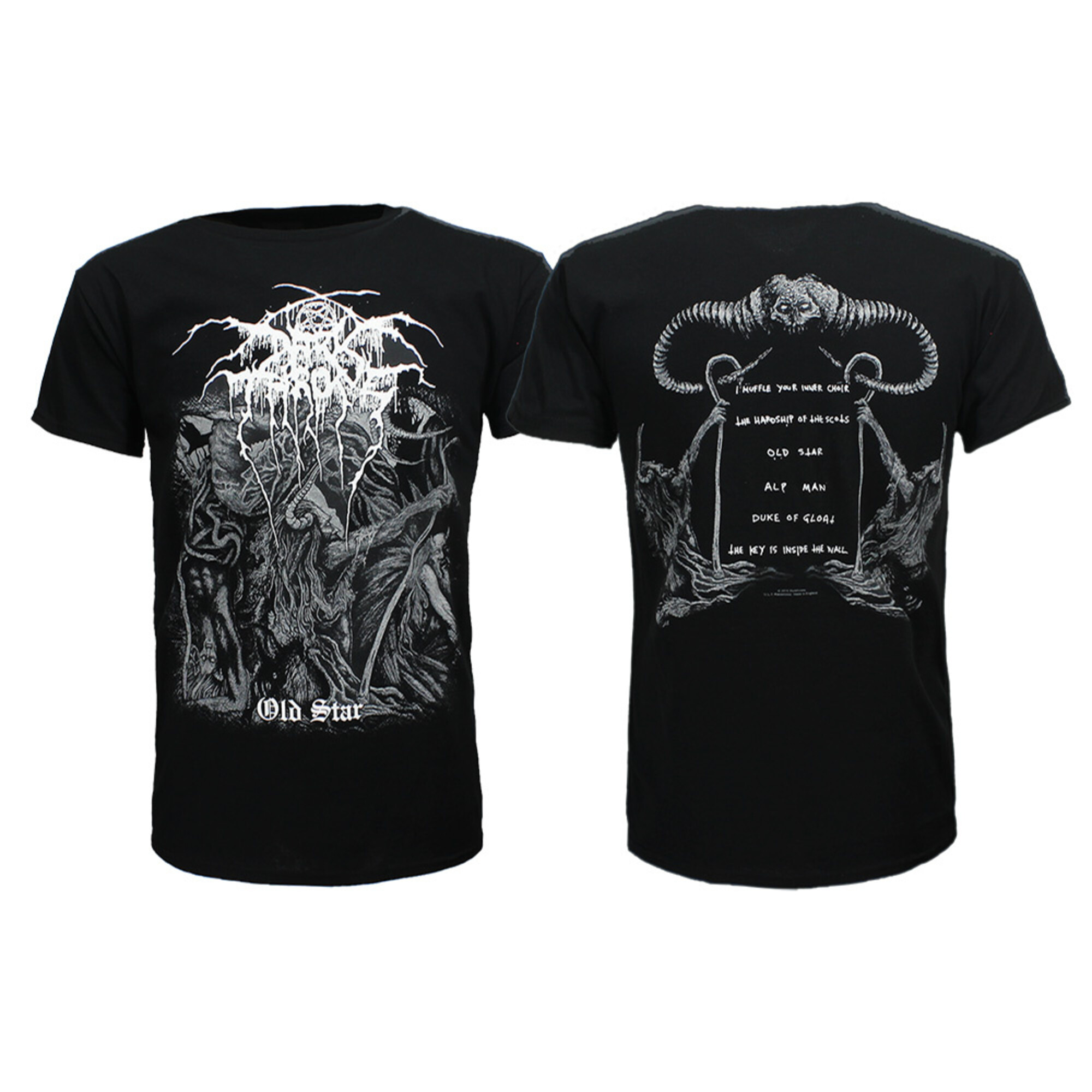 Darkthrone Old Star T-Shirt - Official Merchandise - Popmerch.com