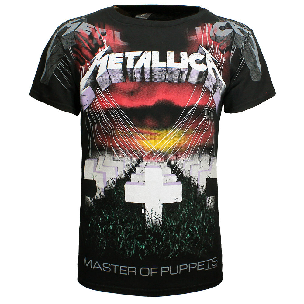 Metallica Master Of Puppets All Over Print T-Shirt | Official Merch ...