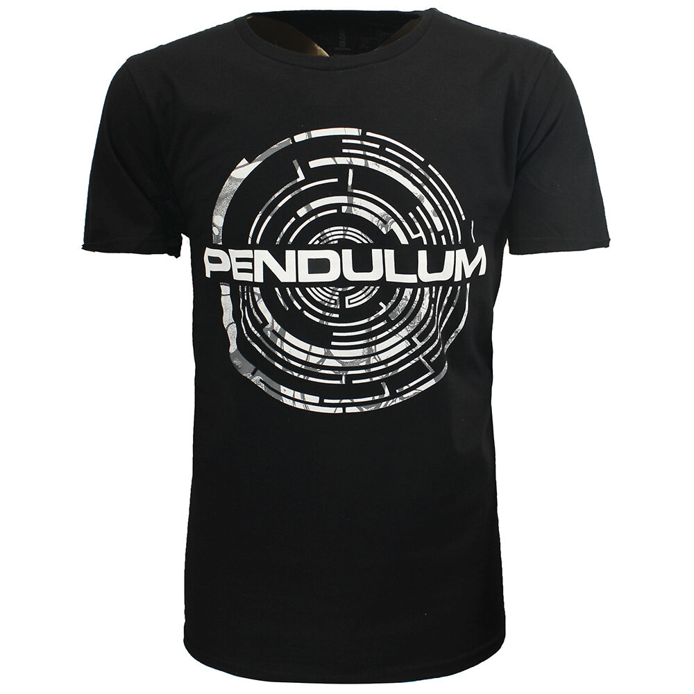 Pendulum Mono Vortex Logo T-Shirt - Official Band Merch - Popmerch.com