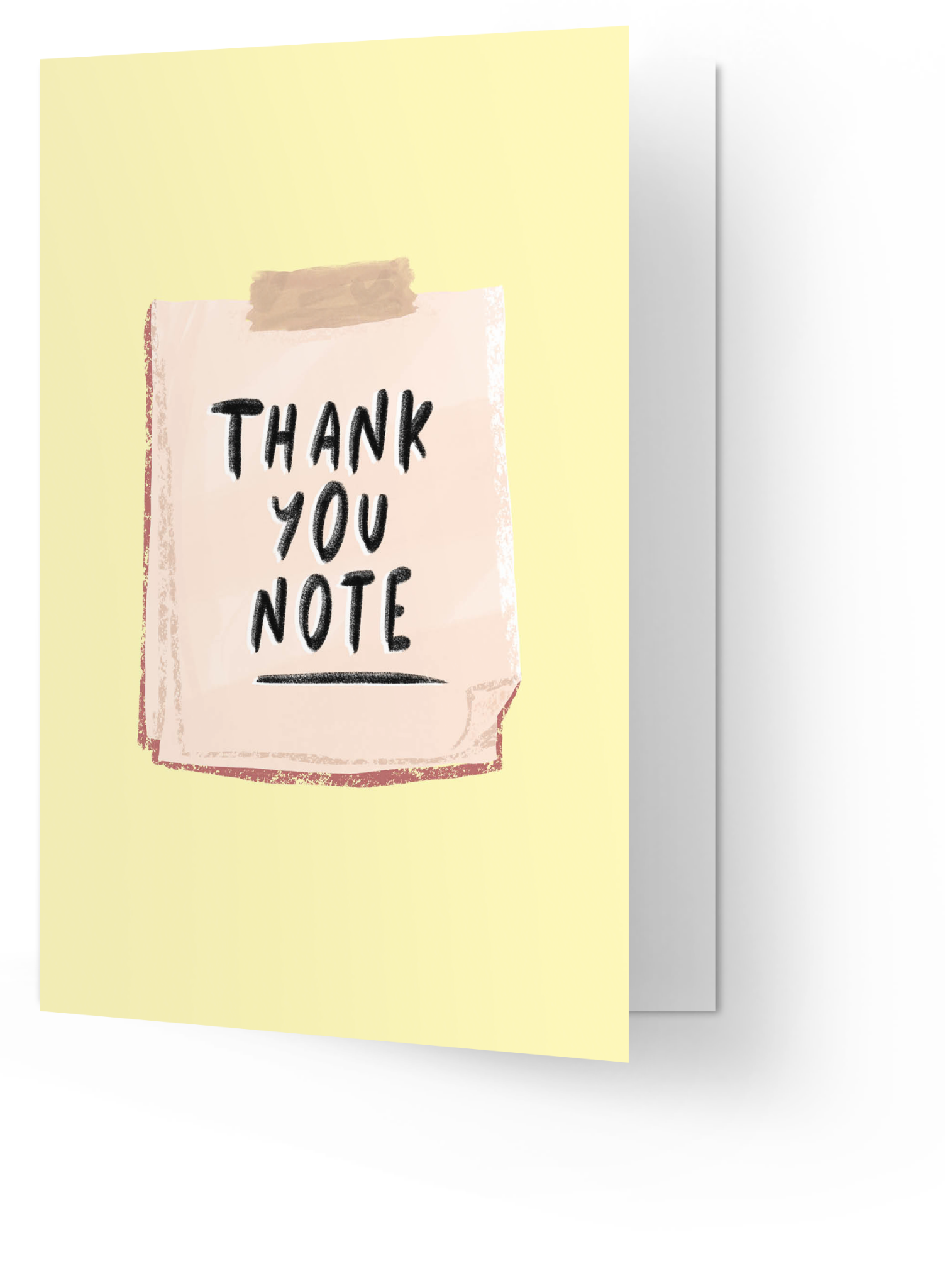 Kaart Blanche Thank you note - Lou Lou Conceptstore
