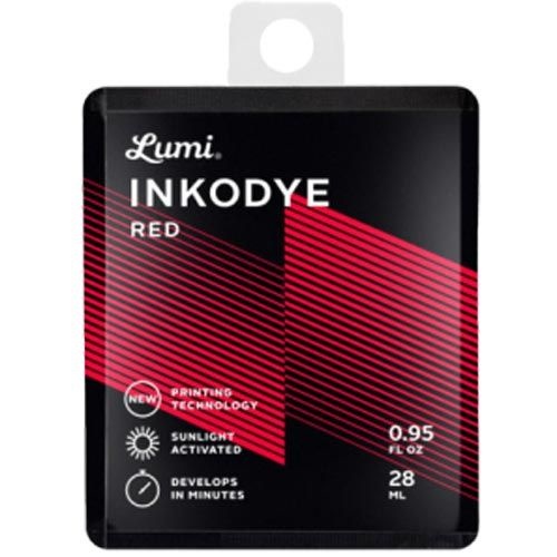 Lumi Inkodye DIY silkscreen ink snap pack 28 ml. blue - Tea towel Shop