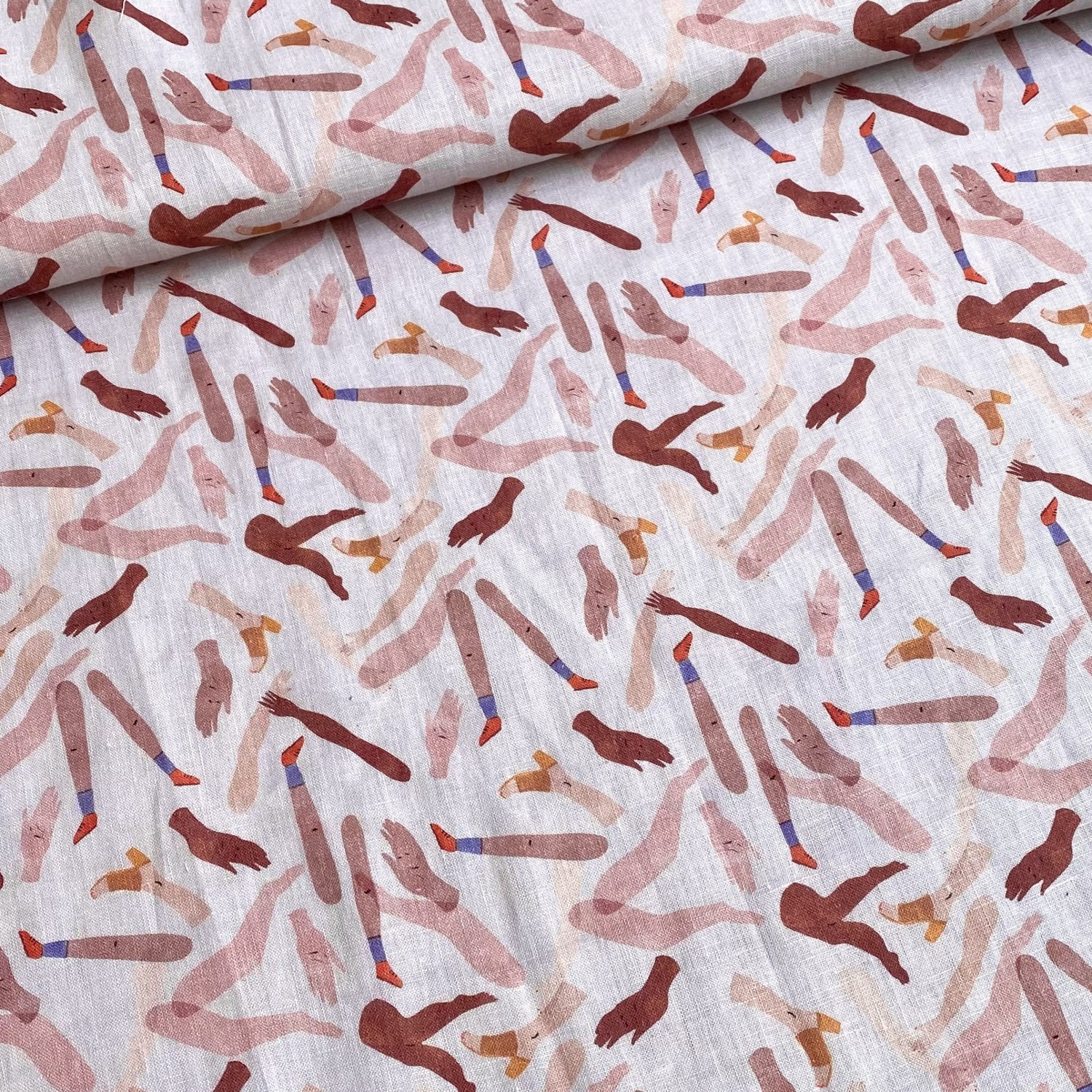 Washed Linen - Anatomy - Limbs - De Stoffenkamer