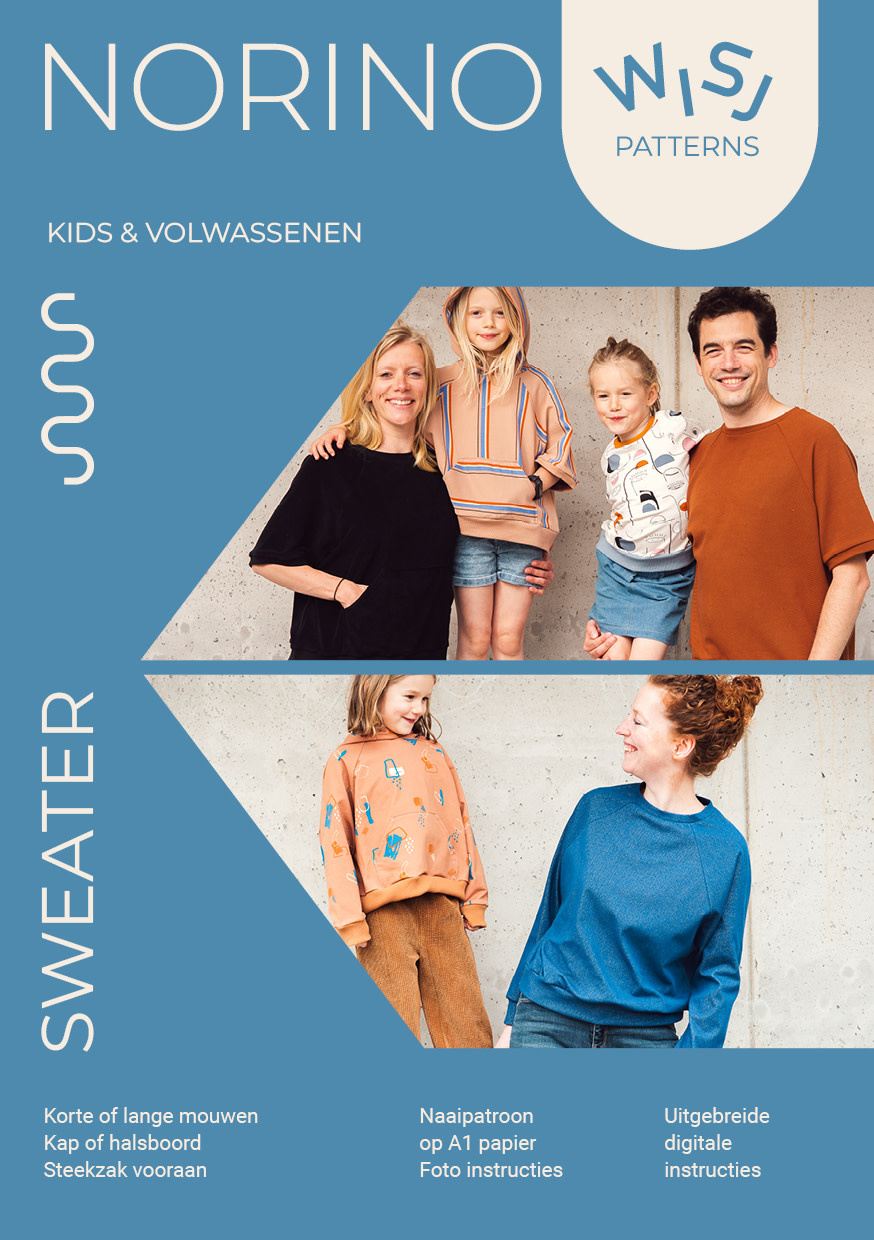 Norino unisex kids & volw - De Stoffenkamer