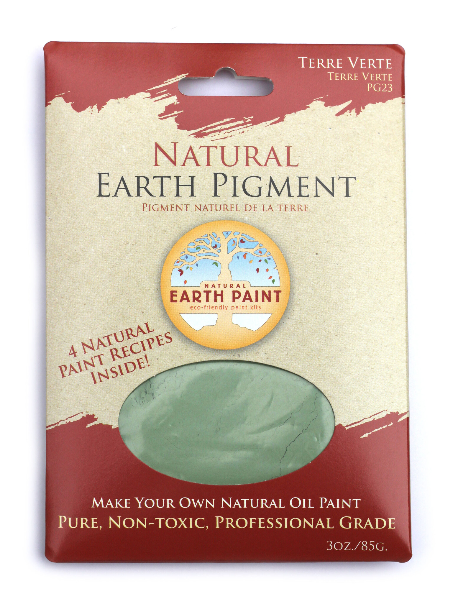 Natural Earth Paint mineraal pigment Terre Verte voor olieverf ...