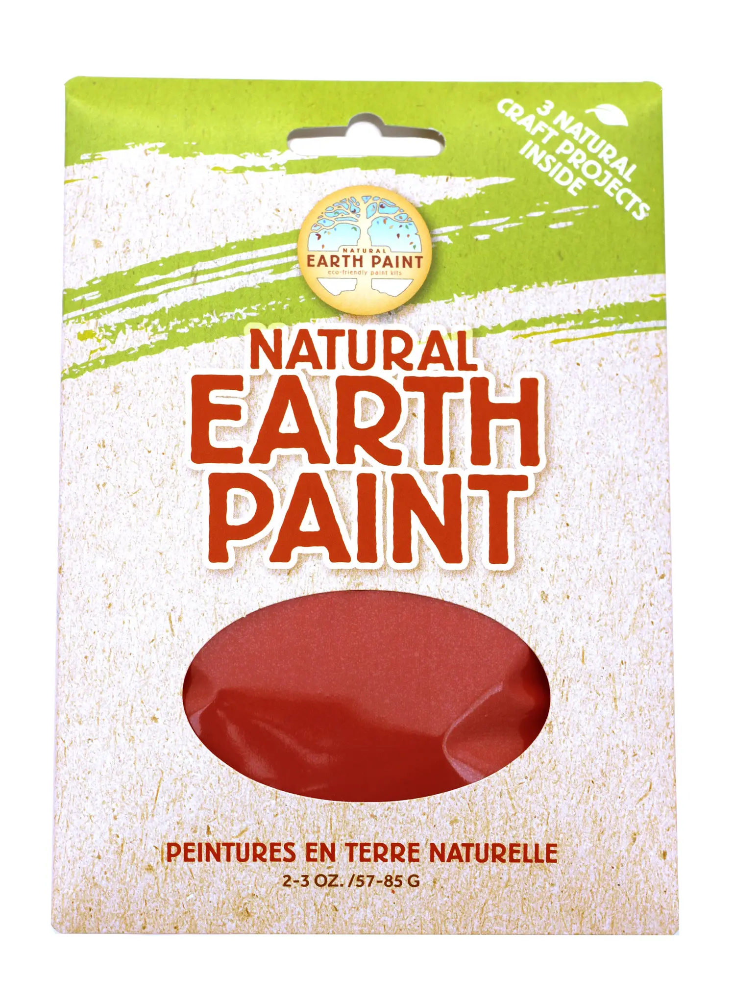 Natural Earth paint | Safe Children's Earth Paint by Color red ...