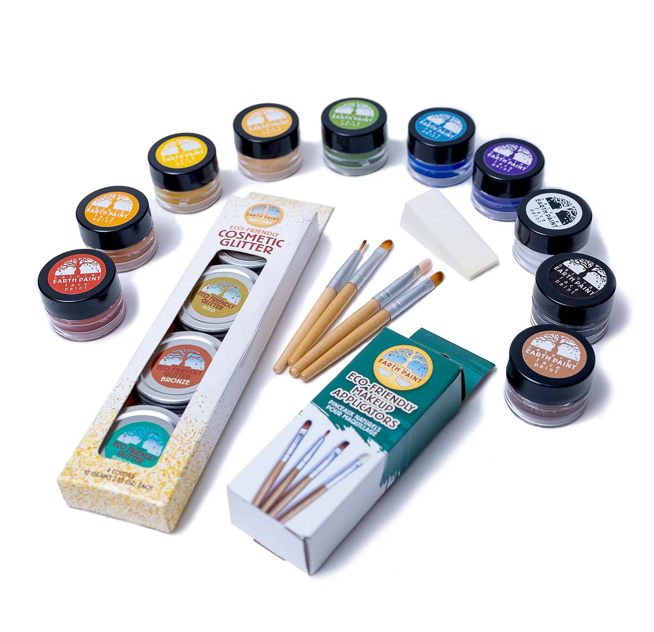 Natural Earth Face Paint de luxe - bundle - Natural Earth Paint Europe