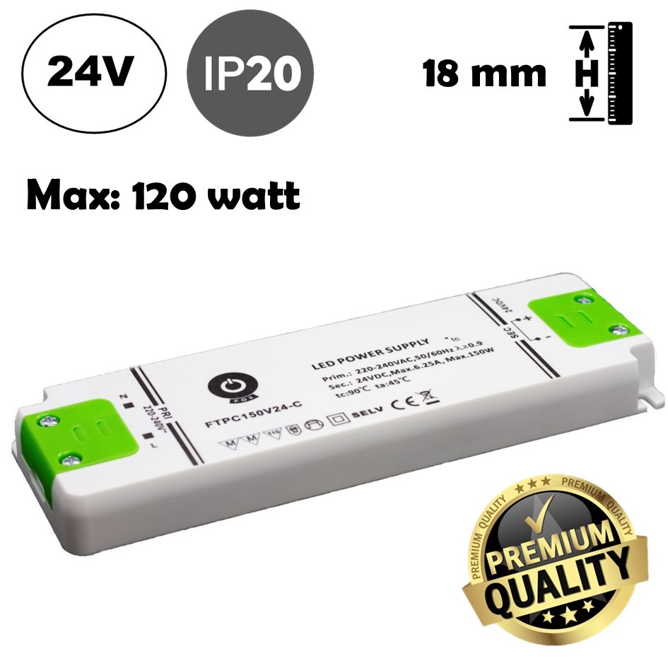 POS LED Driver 24v | 150 Watt | FTPC150V24-C | 3 Jaar Garantie ...