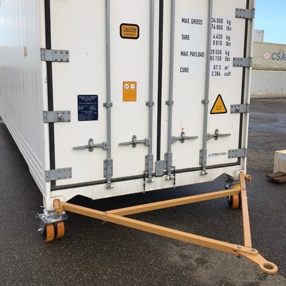 Trekstang set zeecontainer 25000kg - TEGAPO