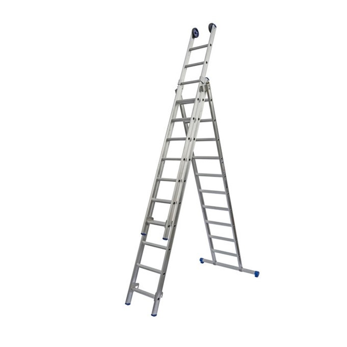 3-delige rechte ladder 9 sporten - TEGAPO