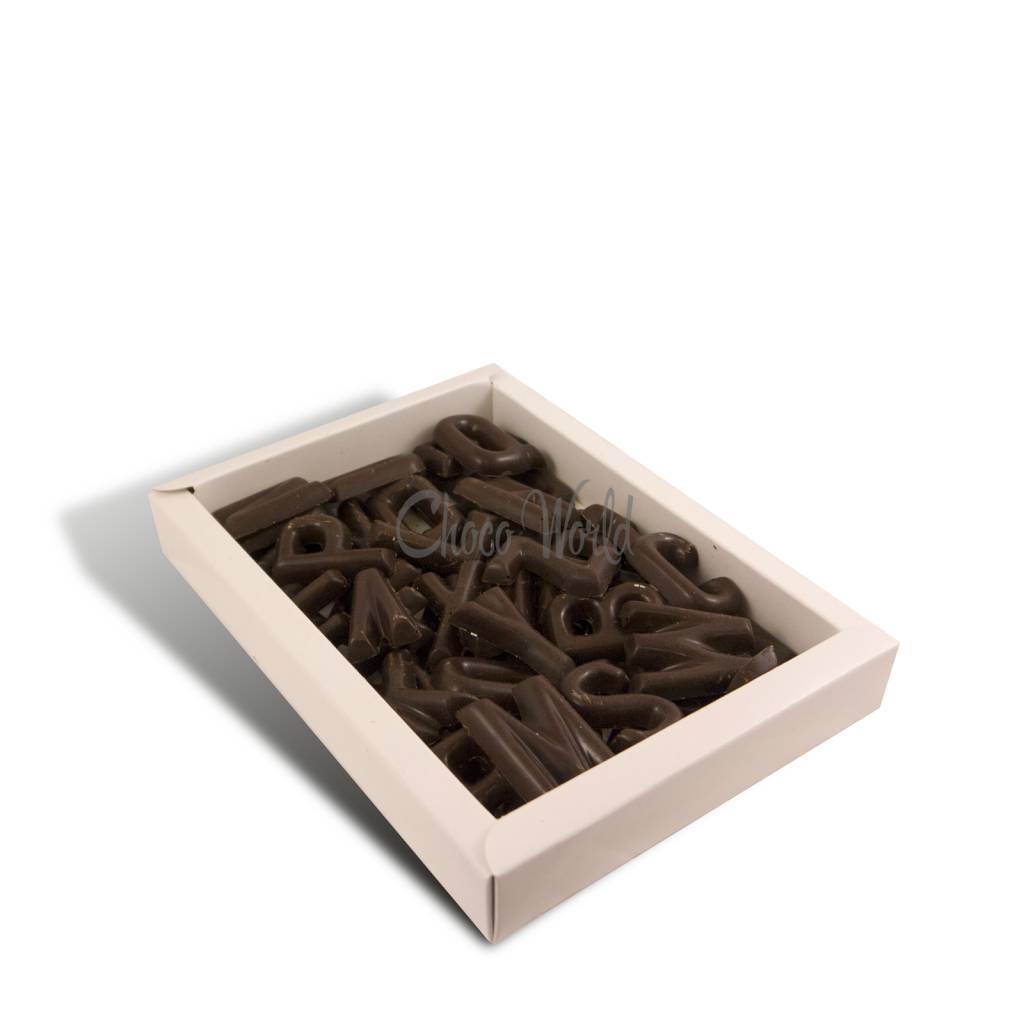 Chocolade mini letters - Choco-World.nl