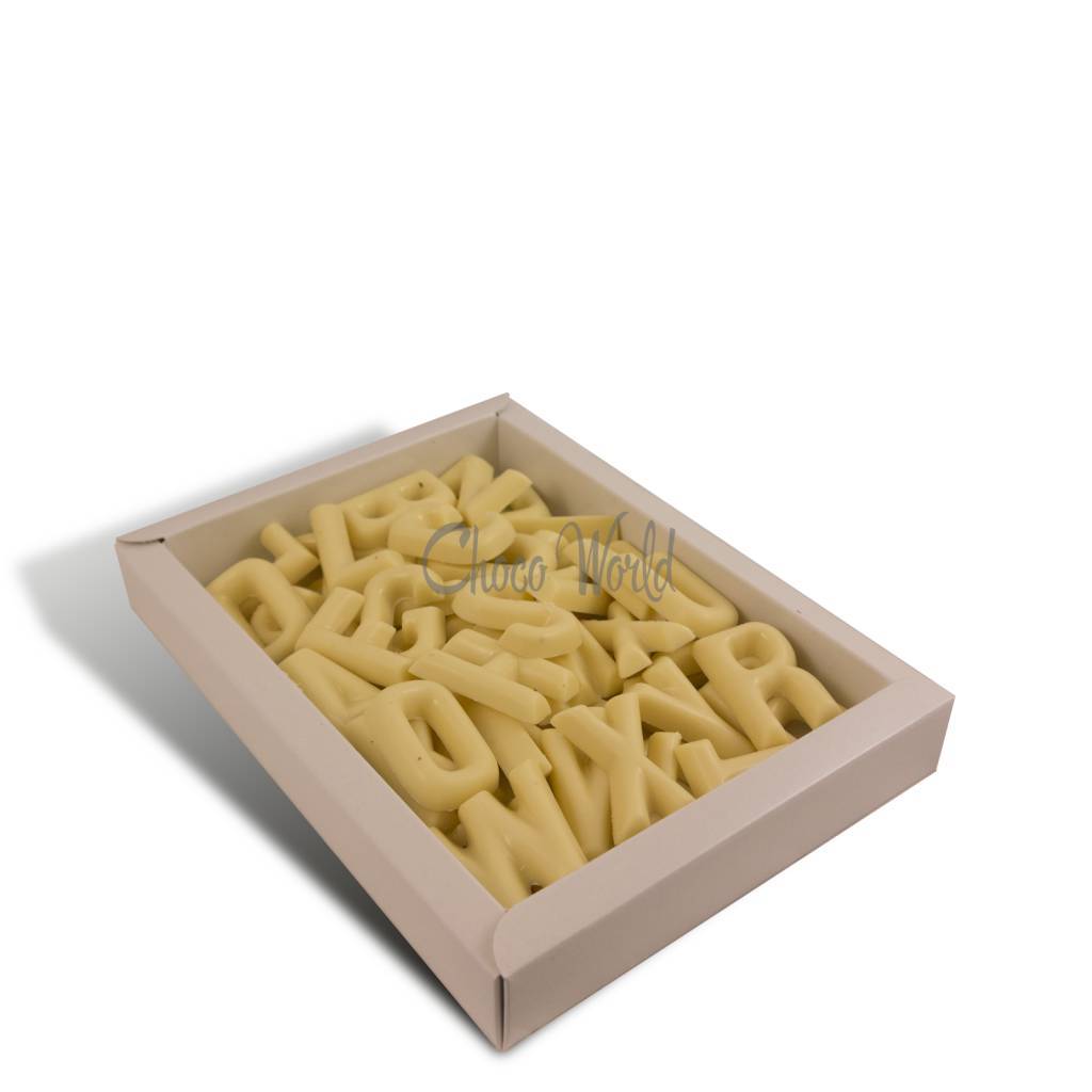 Chocolade mini letters - Choco-World.nl