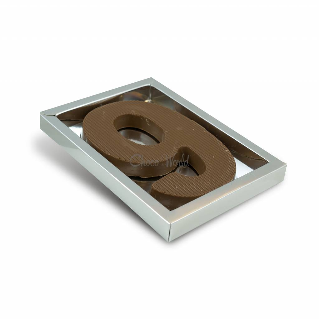 Chocolade cijfer groot - Choco-World.nl