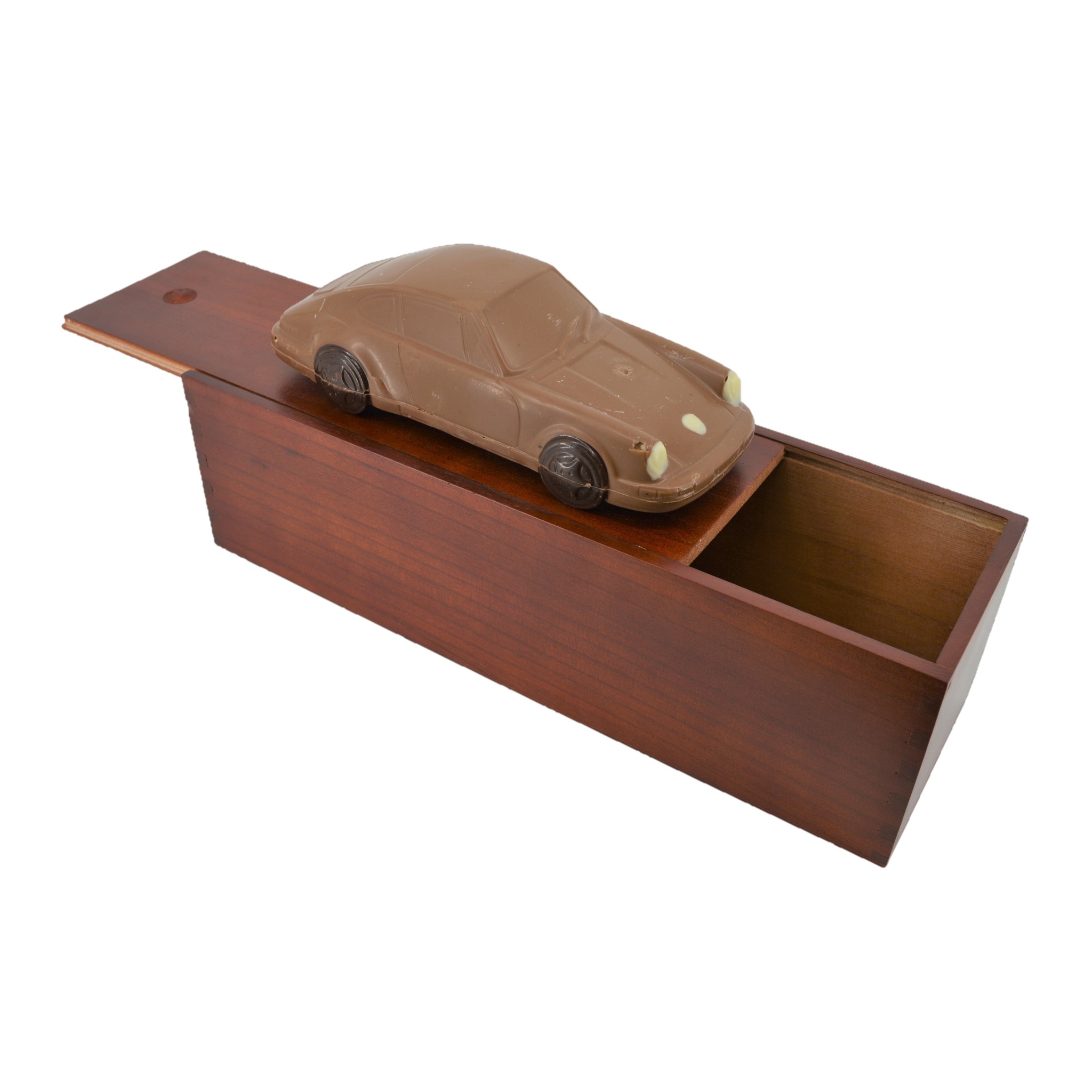 Chocolade sportauto met garage - Choco-World.nl