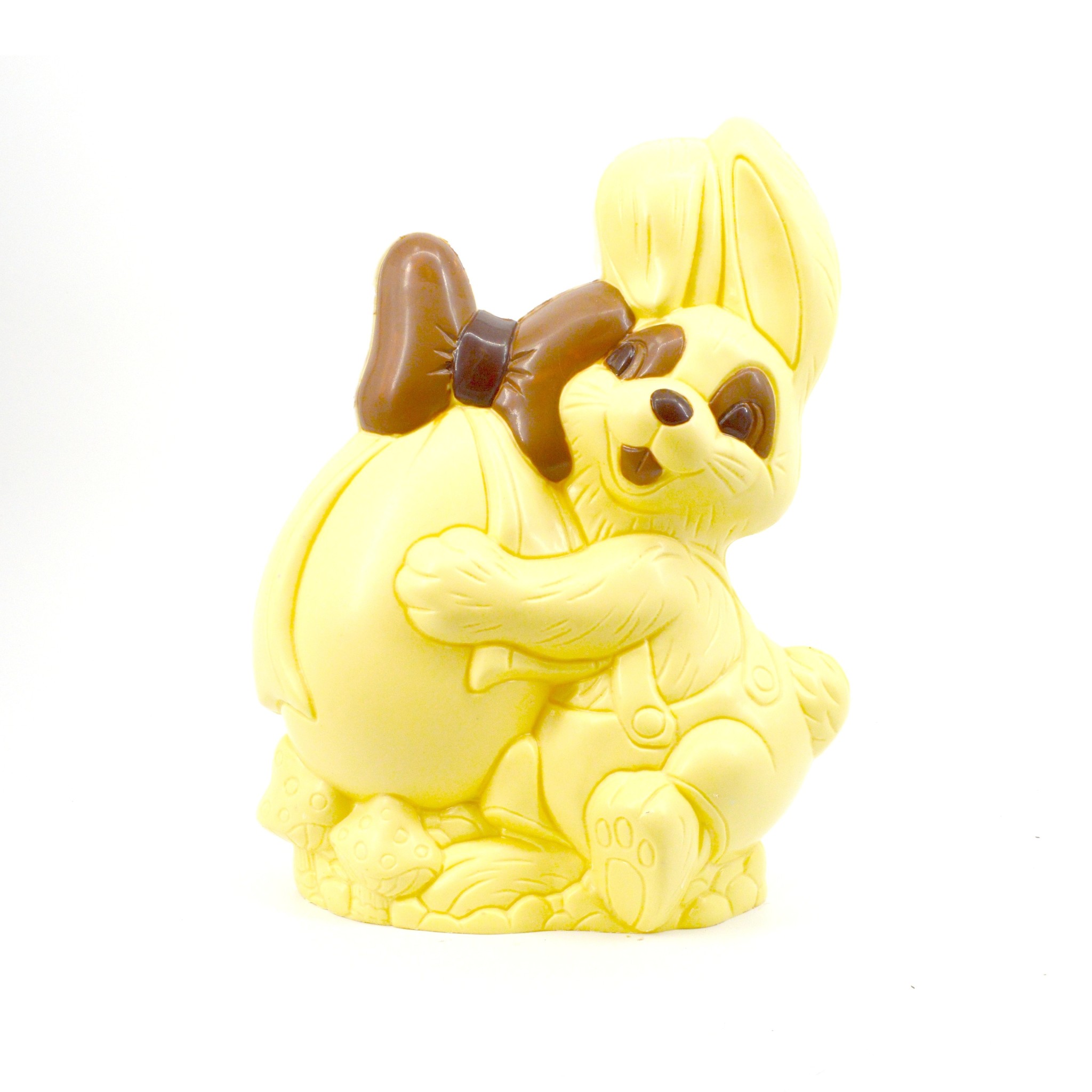 Chocolade paashaas met ei kingsize - Choco-World.nl