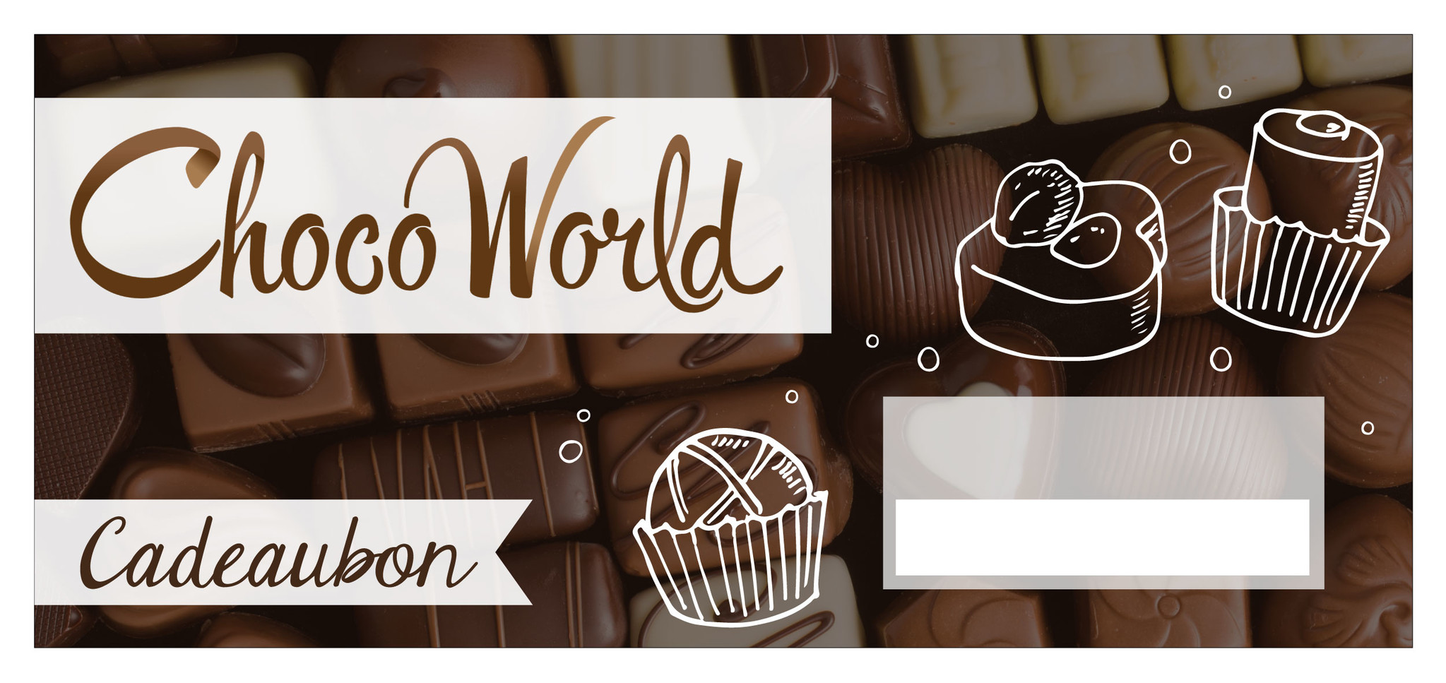 Cadeaukaart Choco World - Choco-World.nl