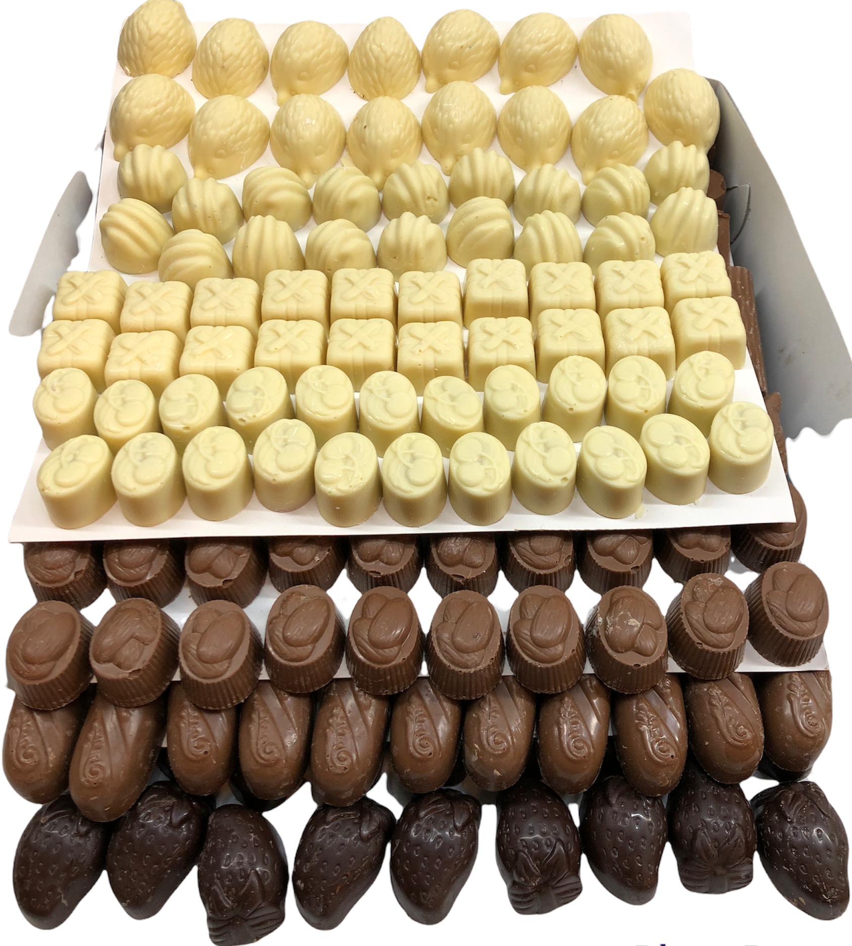 Chocolade slagroom bonbons mega - Choco-World.nl