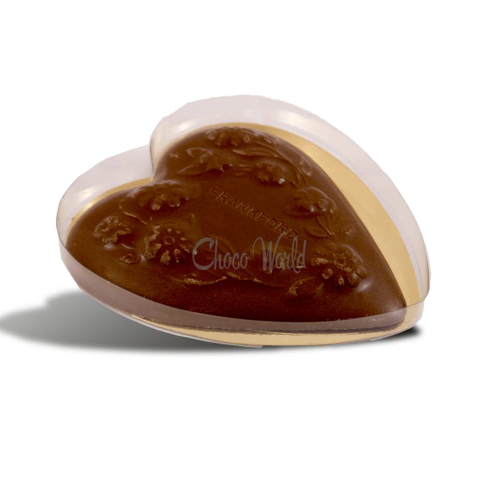 Chocolade hart groot - Choco-World.nl