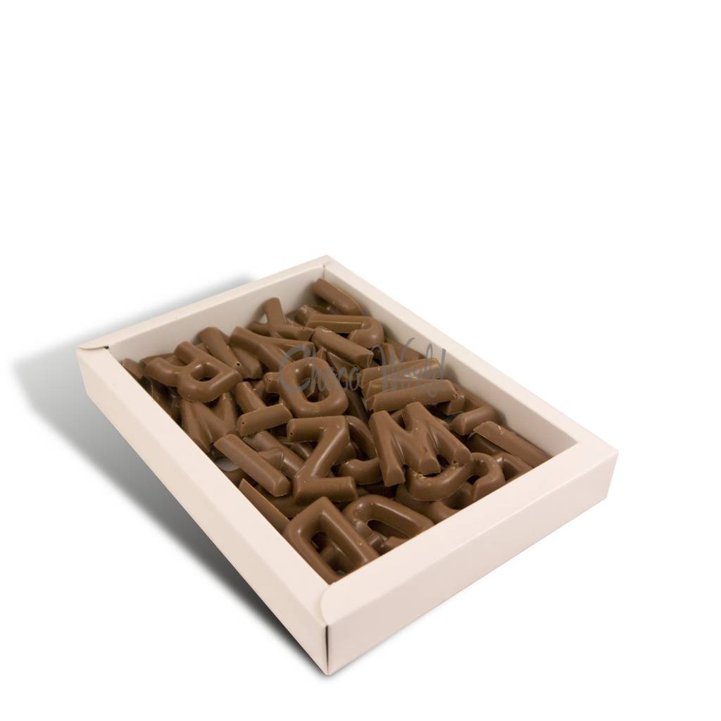 Chocolade mini letters - Choco-World.nl